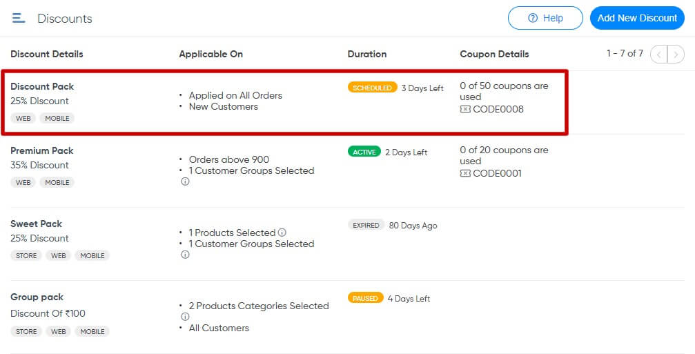 :. Justdial Seller Support - Add New Discount / Coupon Code.: