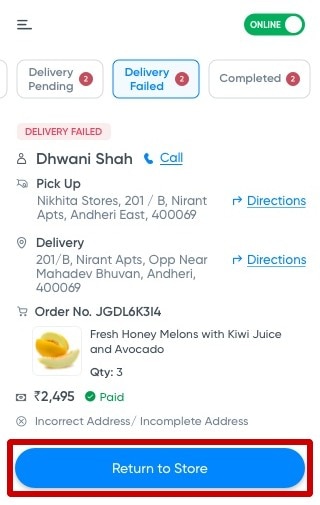 :. Justdial Seller Support - Manage Orders.: