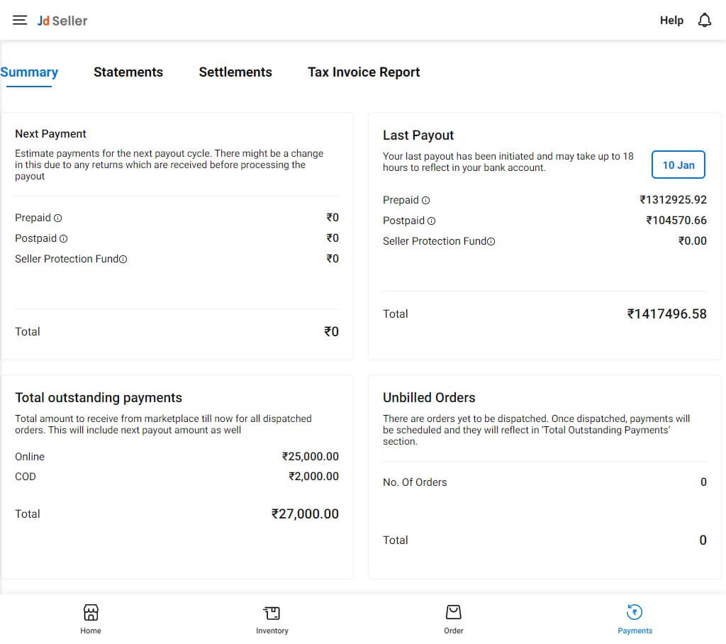 :. Justdial Seller Support - Payments Guide.: