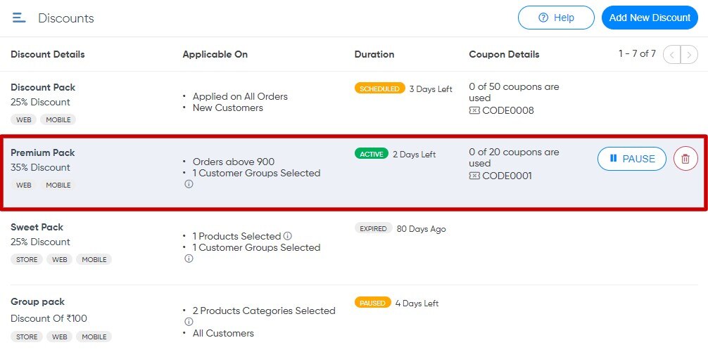 :. Justdial Seller Support - Update Discount Details.: