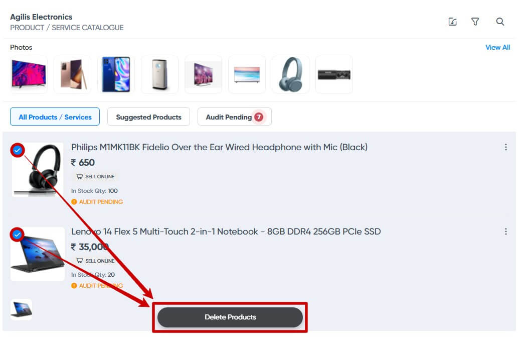 :. Justdial Seller Support - Update Products.: